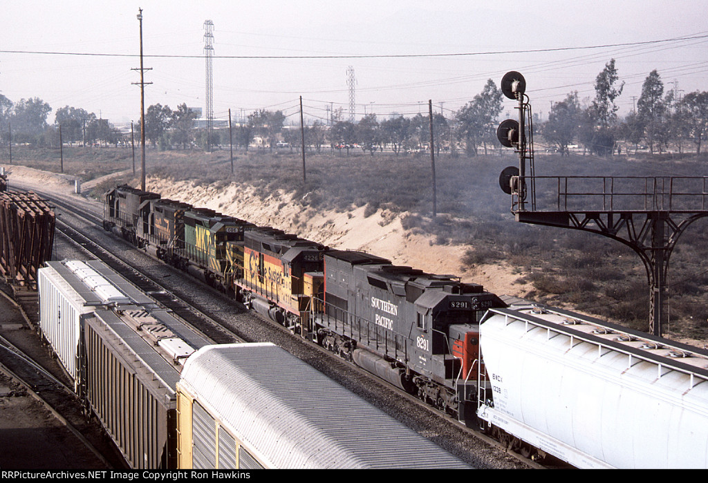 SP 9333, DRGW 3089, MKT 606, BO 4226, and SP 8291